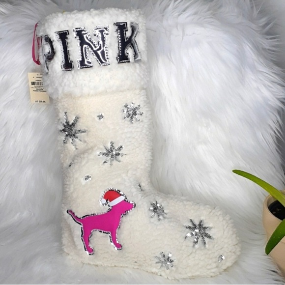 PINK Victoria's Secret | Holiday | Nwt Pink Victoria Secret Stocking ...
